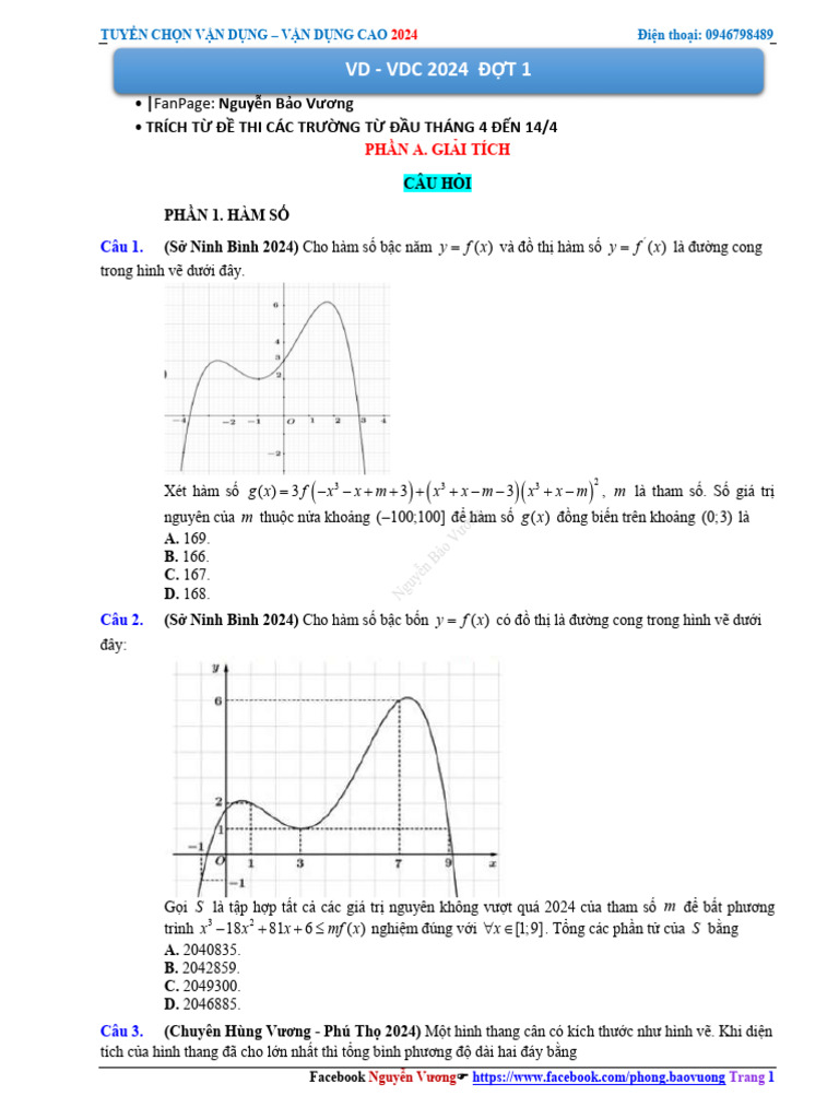 (NBV) VD-VDC 2024 - Đ T 1 | PDF