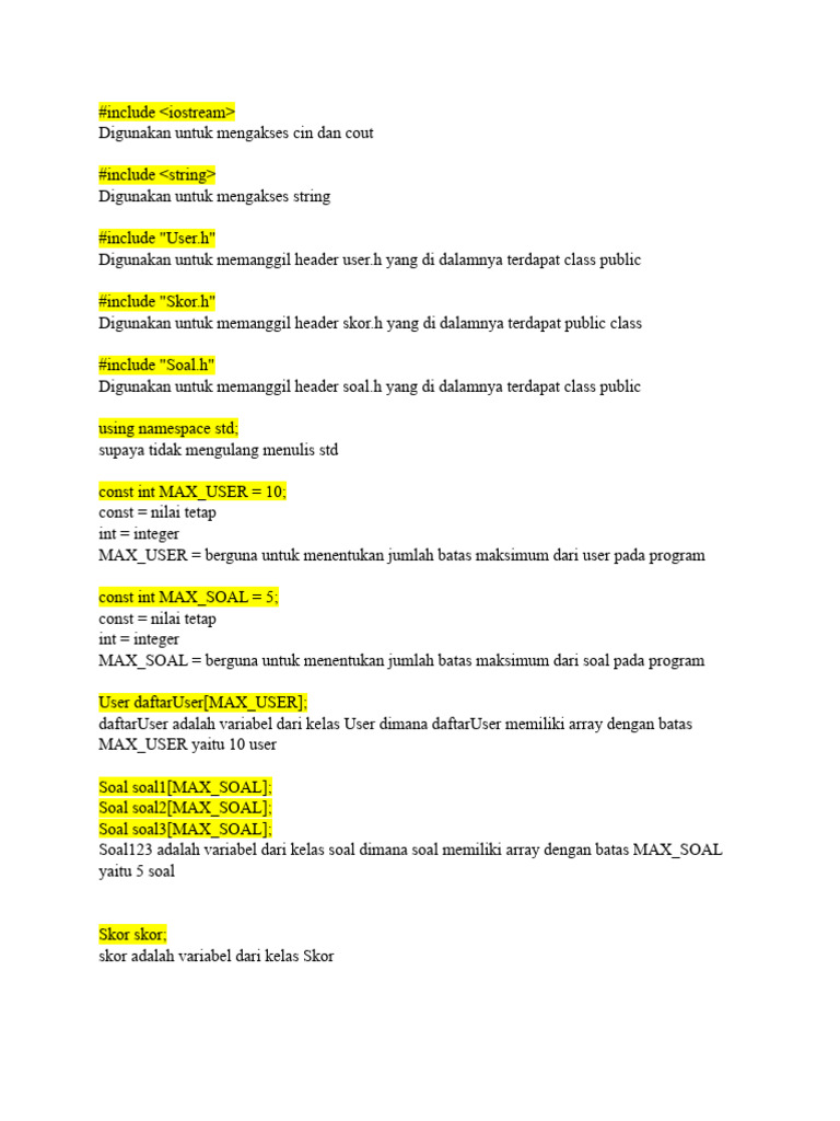 Menu Utama Brain Battle Game | PDF