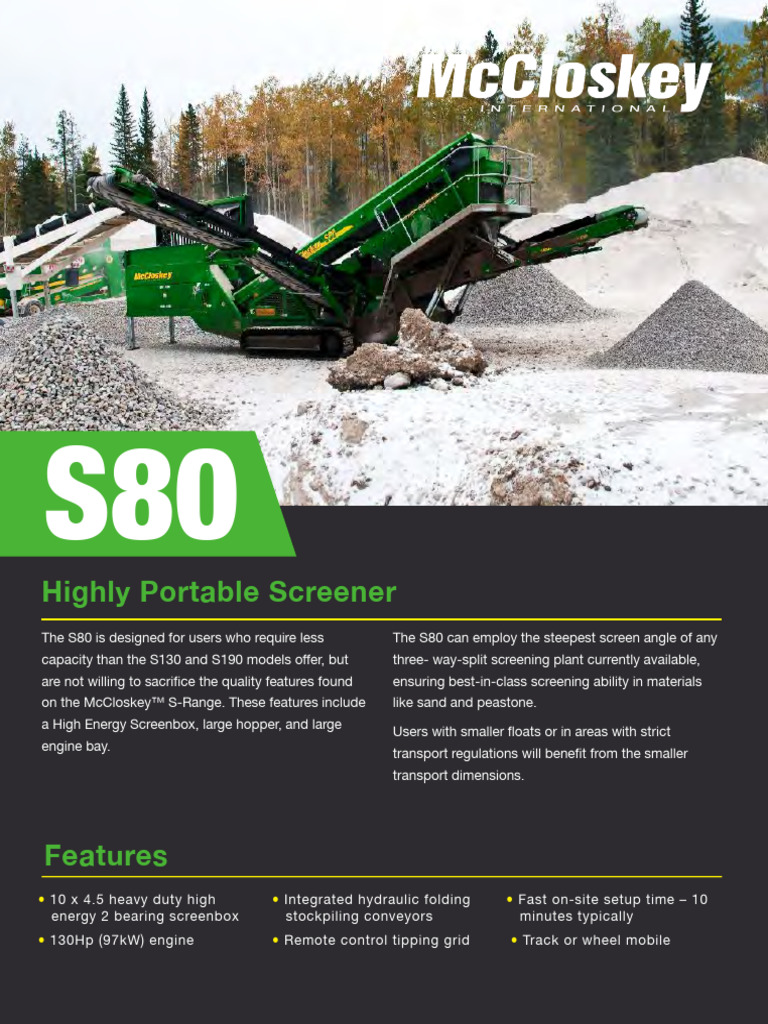 Highly Portable Screener | PDF | Engines
