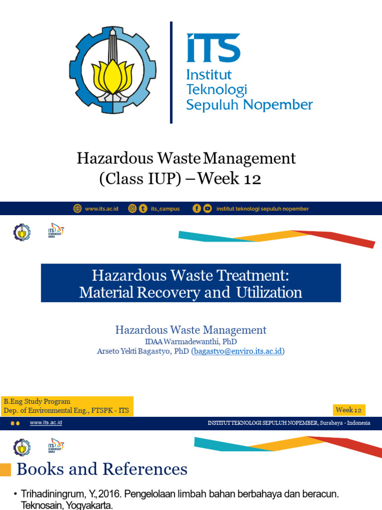 Hazardous Waste - HZW - W12 - 2022 | PDF | Amine | Waste