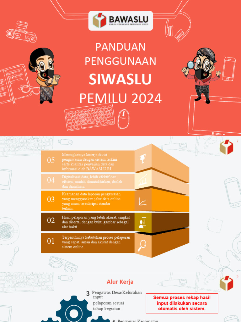 Panduan Penggunaan Siwaslu | PDF