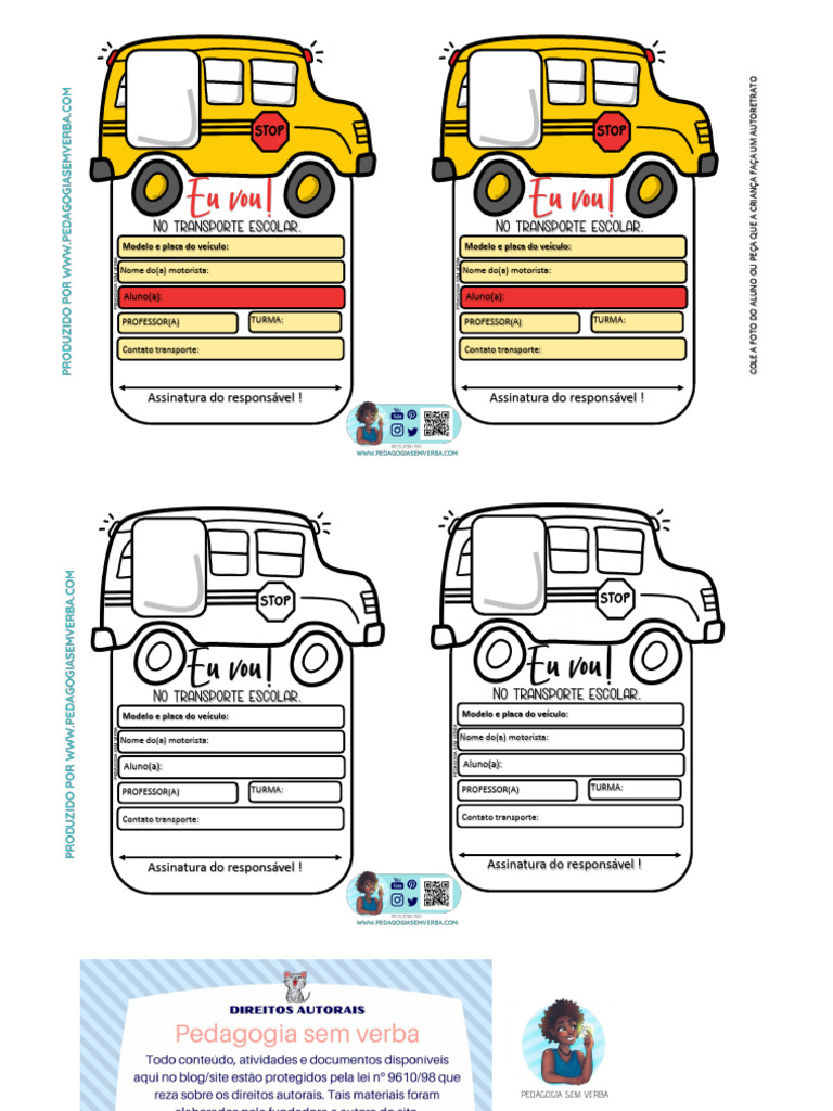 trANSPORTE ESCOLAR | PDF