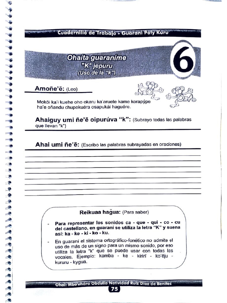 Guarani 1 (D) | PDF | Familias de idiomas | Lingüística