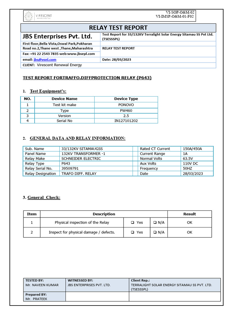 Trafo I p643 | Download Free PDF | Transformer | Relay