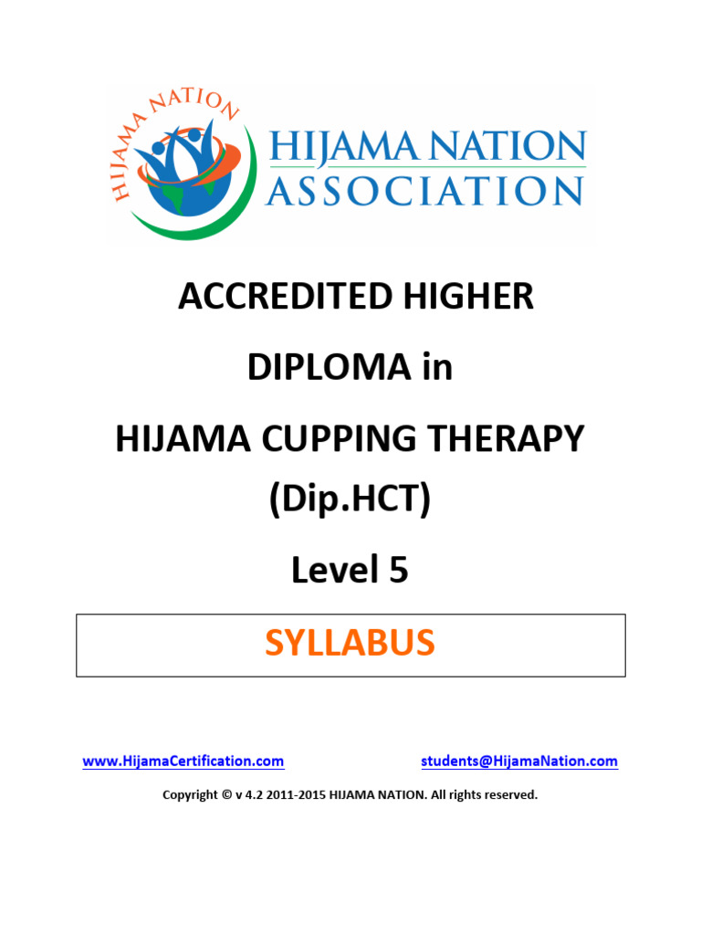 Accredited!Higher! Diplomain - Hijama Nation (Pdfdrive) | PDF | Human ...