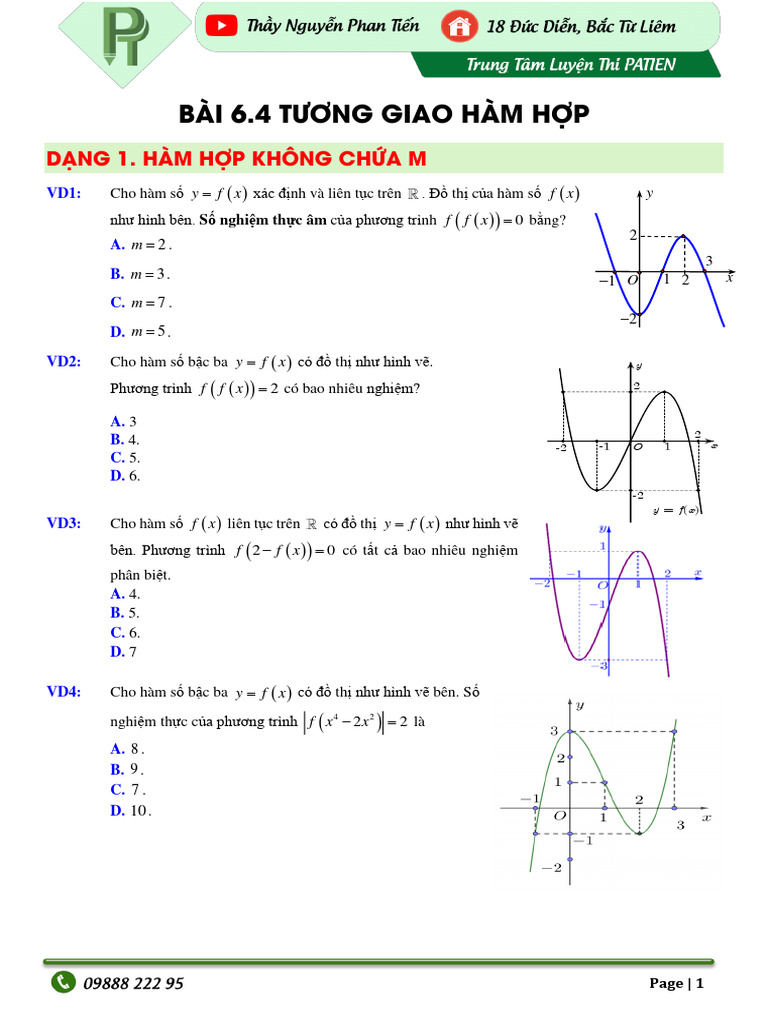 6.2 Tương Giao Hàm H P | PDF