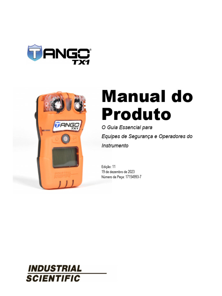 Manual do Tango TX1 | PDF | Armazenamento de dados de computador | Gases
