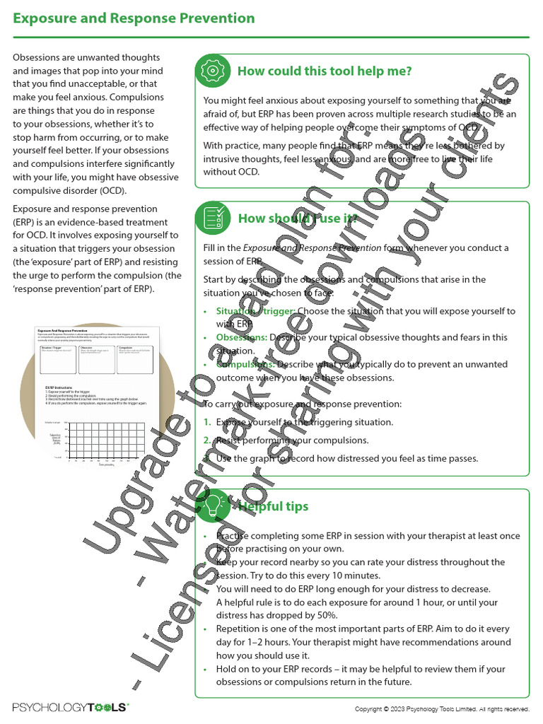 Exposure and Response Prevention - Lang Eng GB - Format Client Version ...