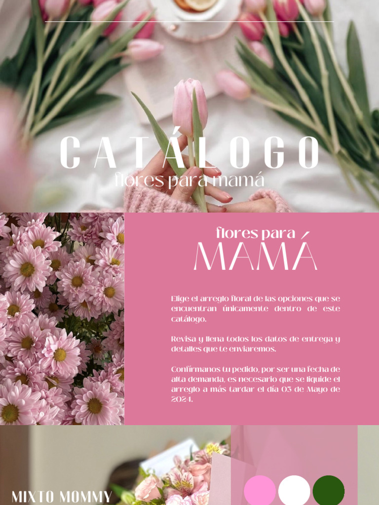 FLORES PARA MAMÁ | PDF