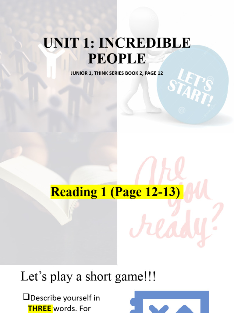 Unit 1 Reading j1 | PDF
