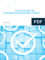 PHQ-9 - GAD7 and IAPT Phobia Scales Scoring | PDF | Anxiety Disorder ...