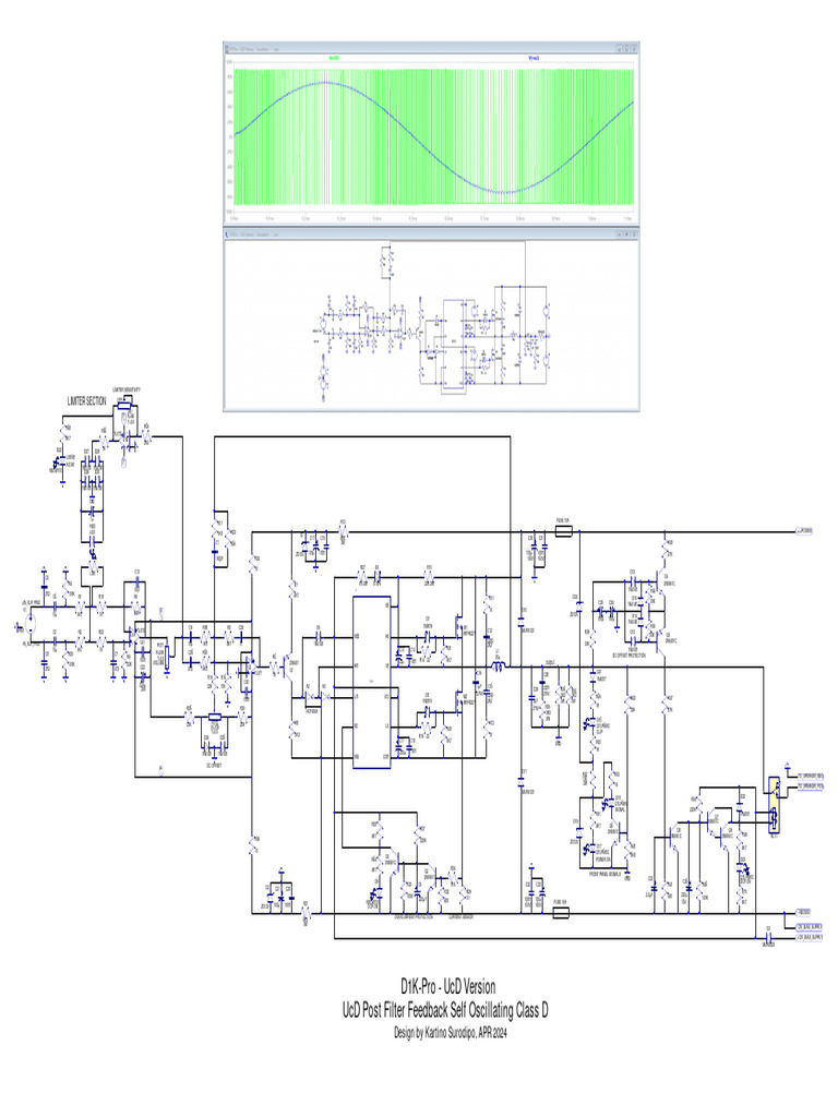 UcD Class D Amplifier Design Details | PDF