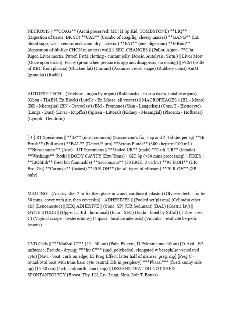 Histopath Notes Part 2 | PDF | Tissue (Biology) | Animal Anatomy