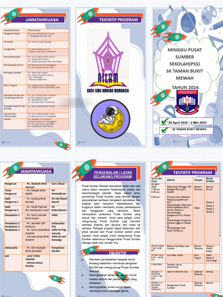Pamplet Pusat Sumber | PDF