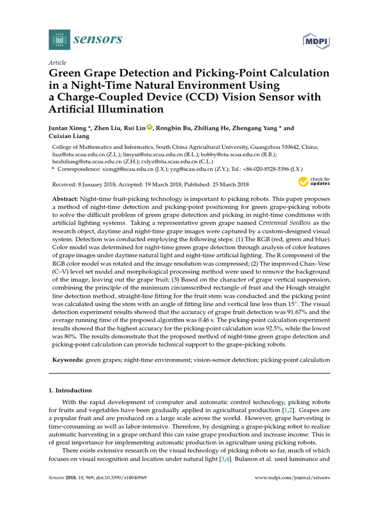 sensors-18-00969-v2 | PDF | Computer Vision | Lidar