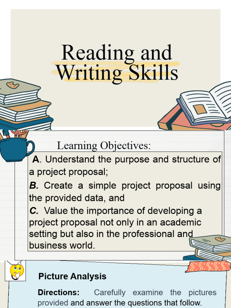 PROJECT PROPOSAL (Reading and Writing Skills) | PDF | Risk Management ...