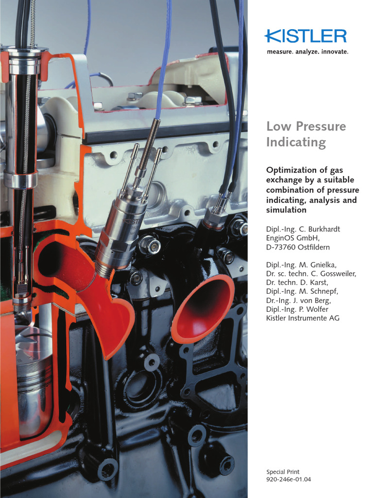 Kistler, Optimization of Gas Exchange | PDF | Gases | Fluid Dynamics