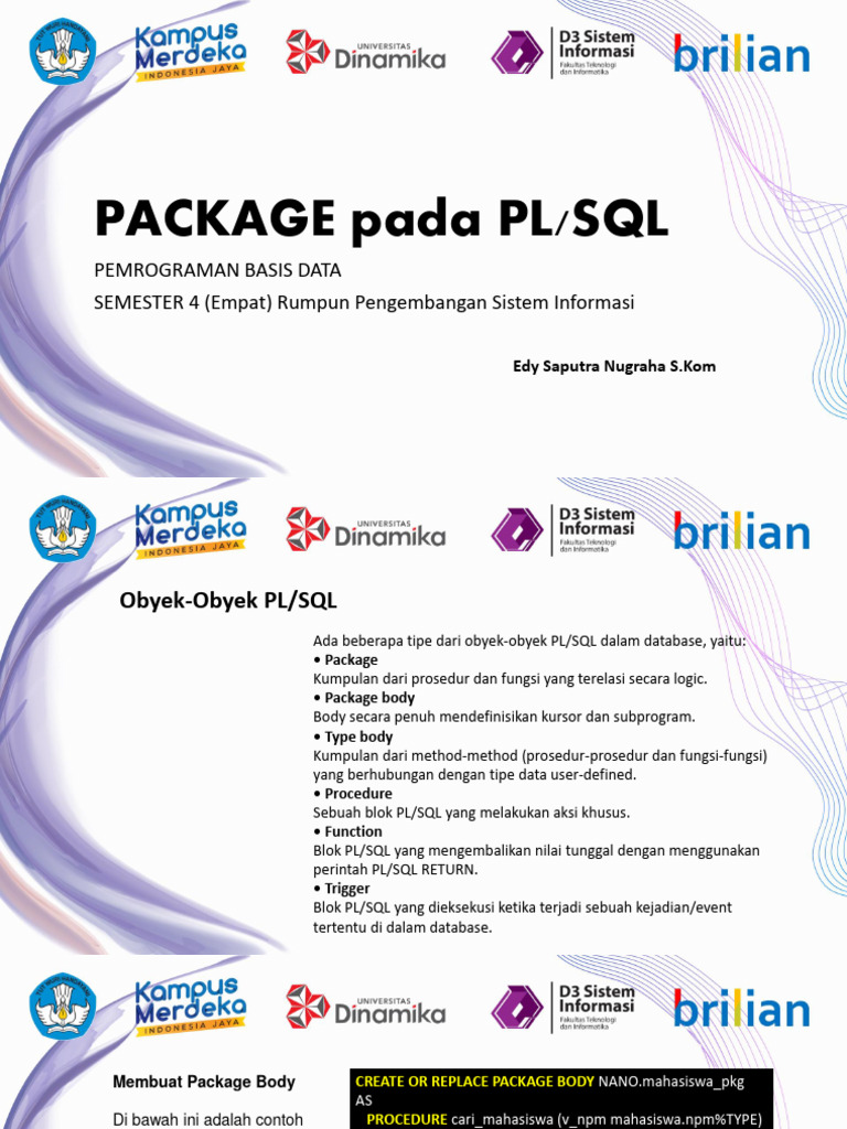 Materi Pertemuan 12 PACKAGE | PDF