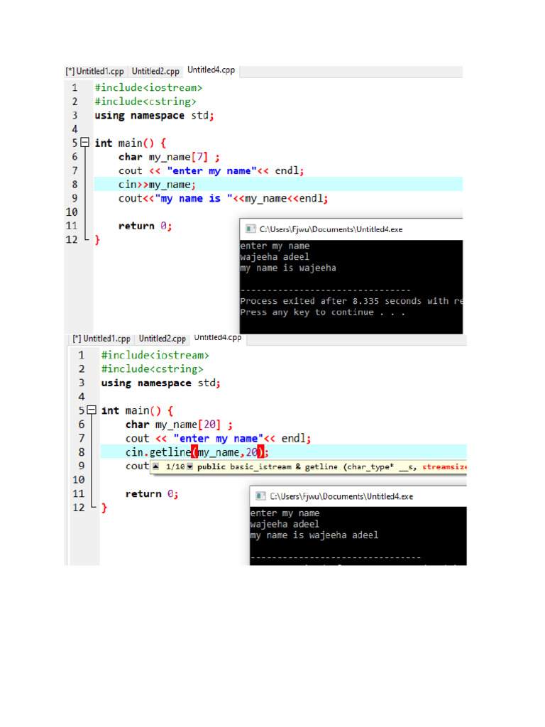 Mam Bushra Lec String | PDF