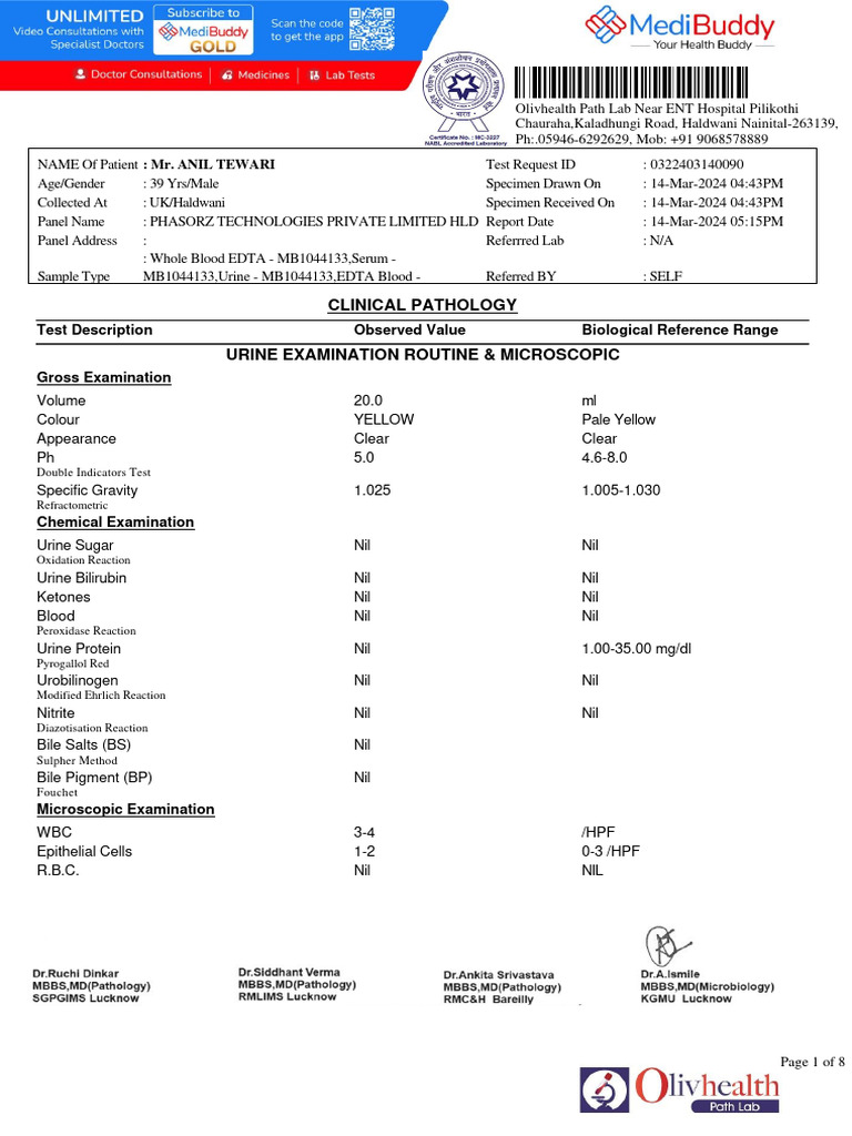 PHL B 919194302 PDF | PDF | Cholesterol | White Blood Cell