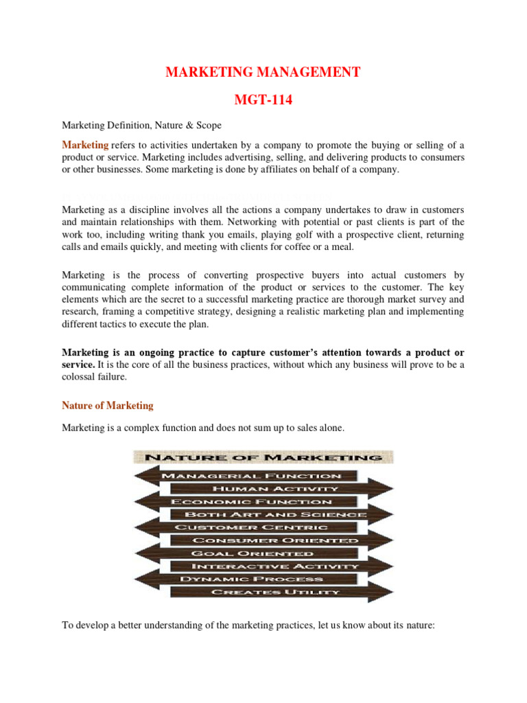 Marketing Management | PDF | Marketing | Focus Group