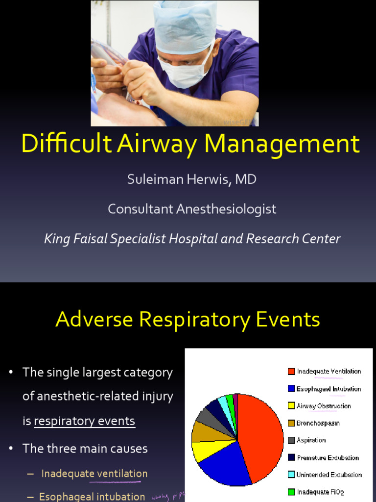 Difficult Airway Management | PDF | Emergency Medical Services ...