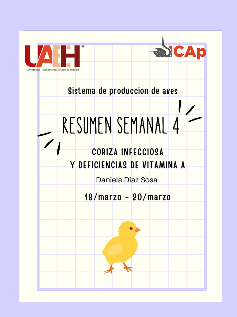 Coriza Infecciosa - Merged | PDF | Infección | Aves