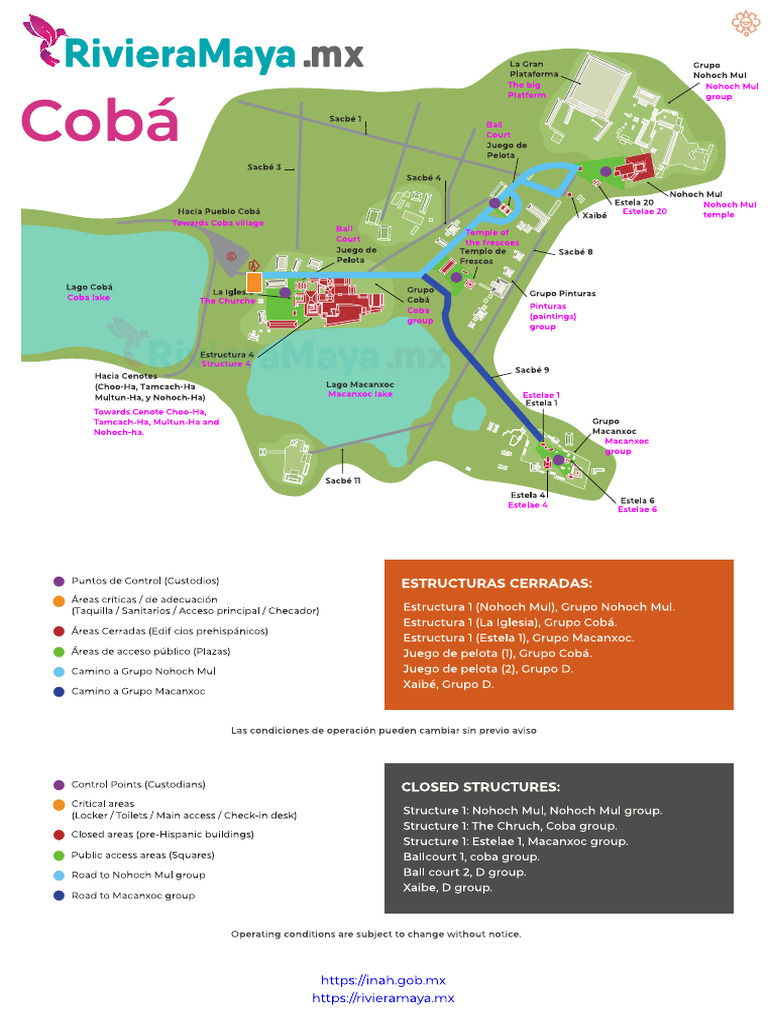 Coba Map | PDF