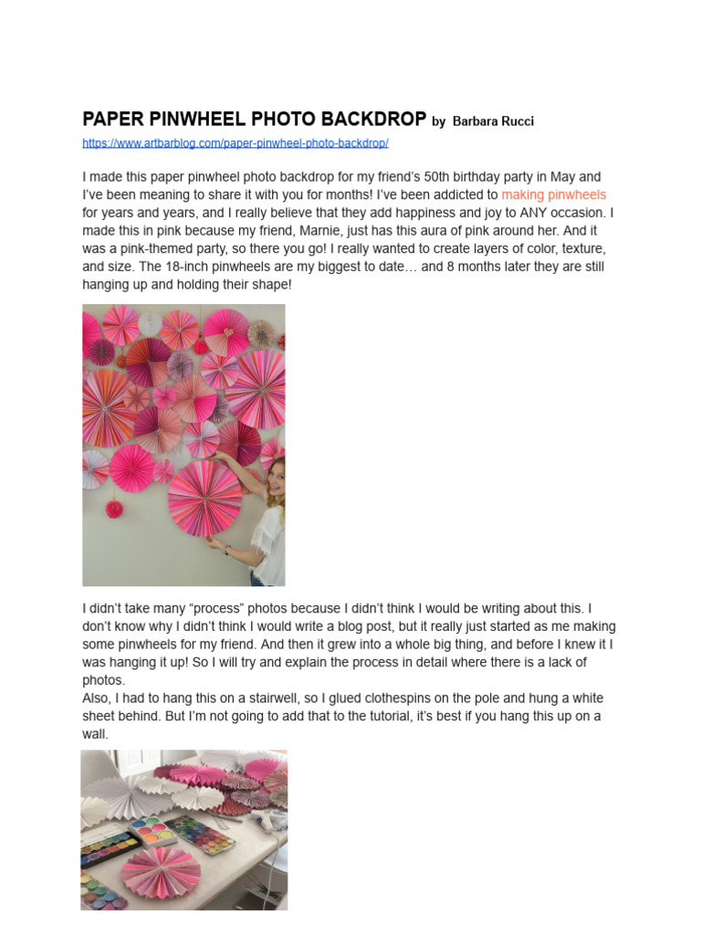 Pinwheel backdrop | PDF