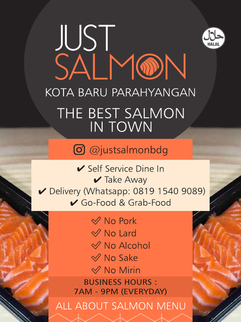 Menu Just Salmon KBP Low Res | PDF