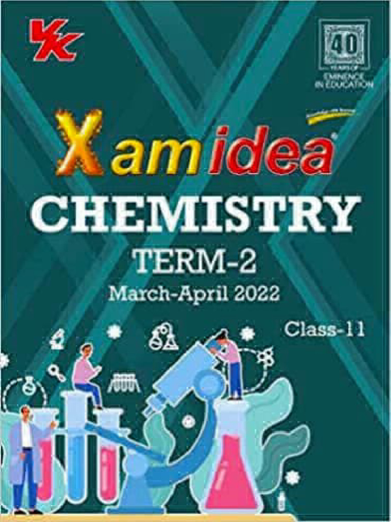 XamIdea Chemistry Term-II Class XI | PDF | Gases | Chemical Reactions
