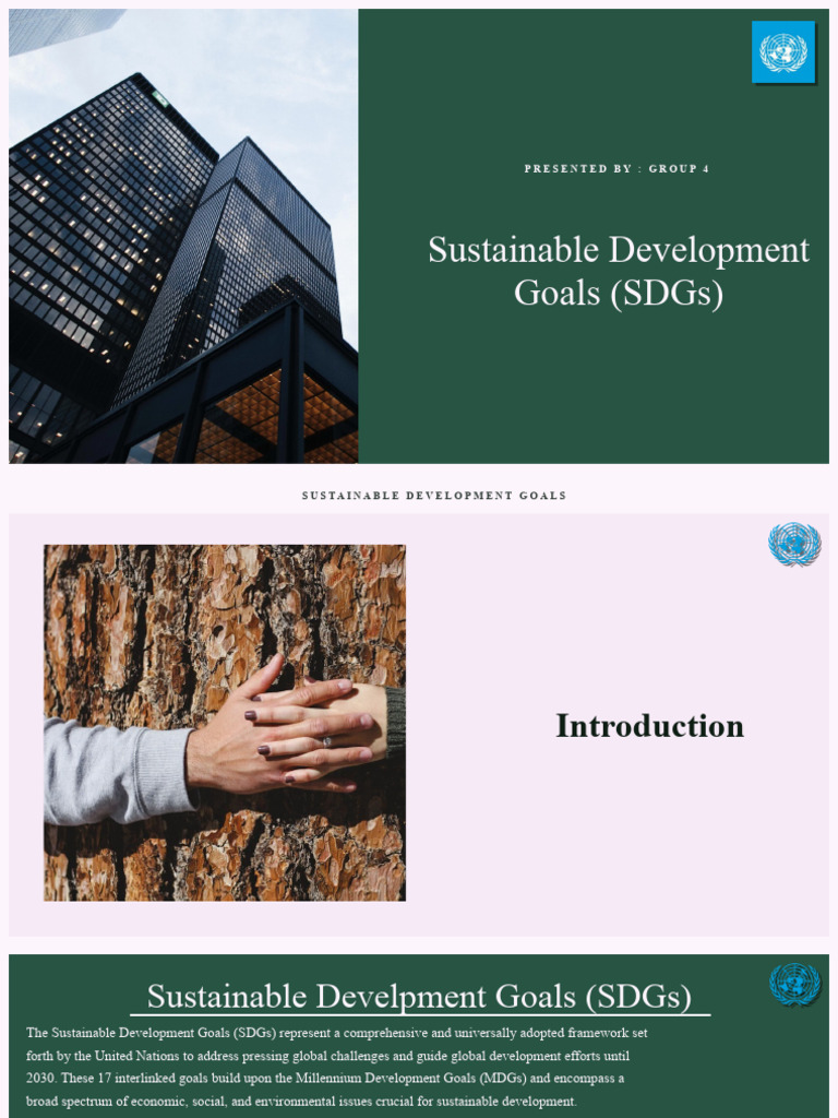 Promoting SDG 3: Health and Well-Being | PDF | Sustainability | Global ...