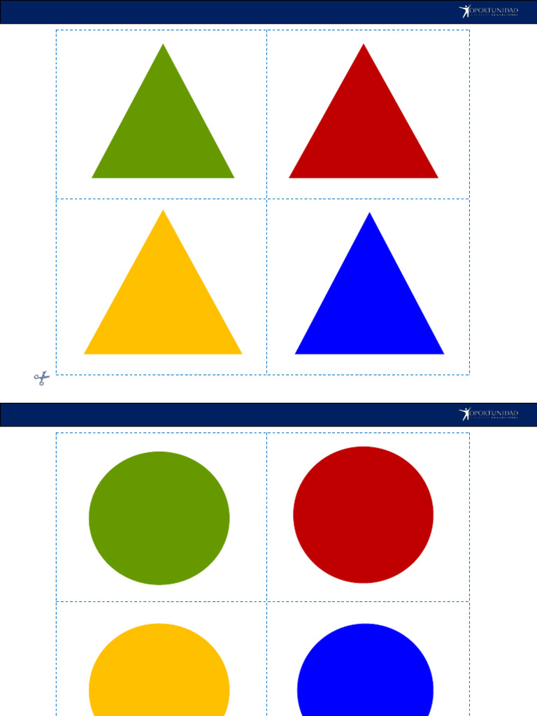129 Figuras Geometricas de Colores | PDF