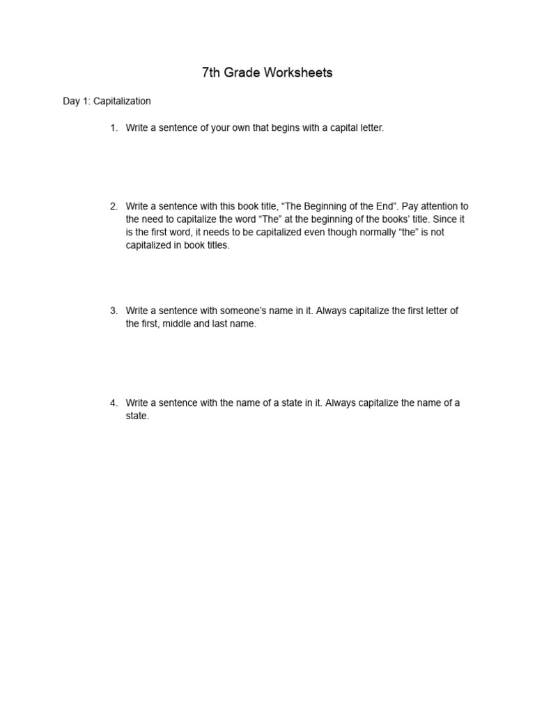 7th grade workbook | PDF | Verb | Grammatical Tense