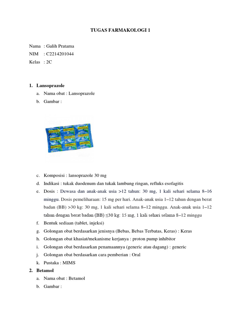 Farmakologi 2C | PDF