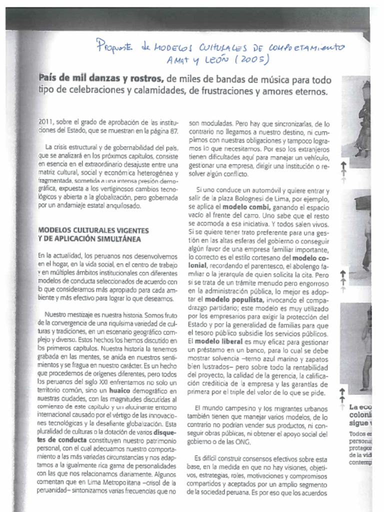 Extracto Libro MODELO AMAT Y LEON | PDF