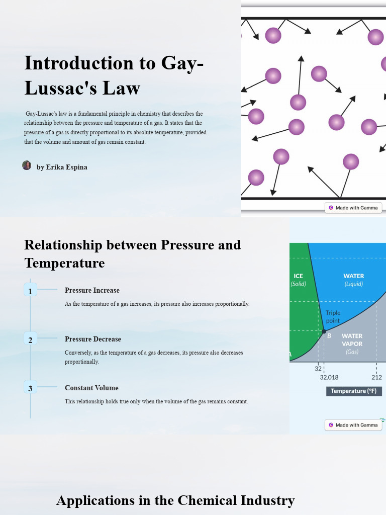 Uses of Gay Lussacs Gas Law | PDF | Internal Combustion Engine | Gases