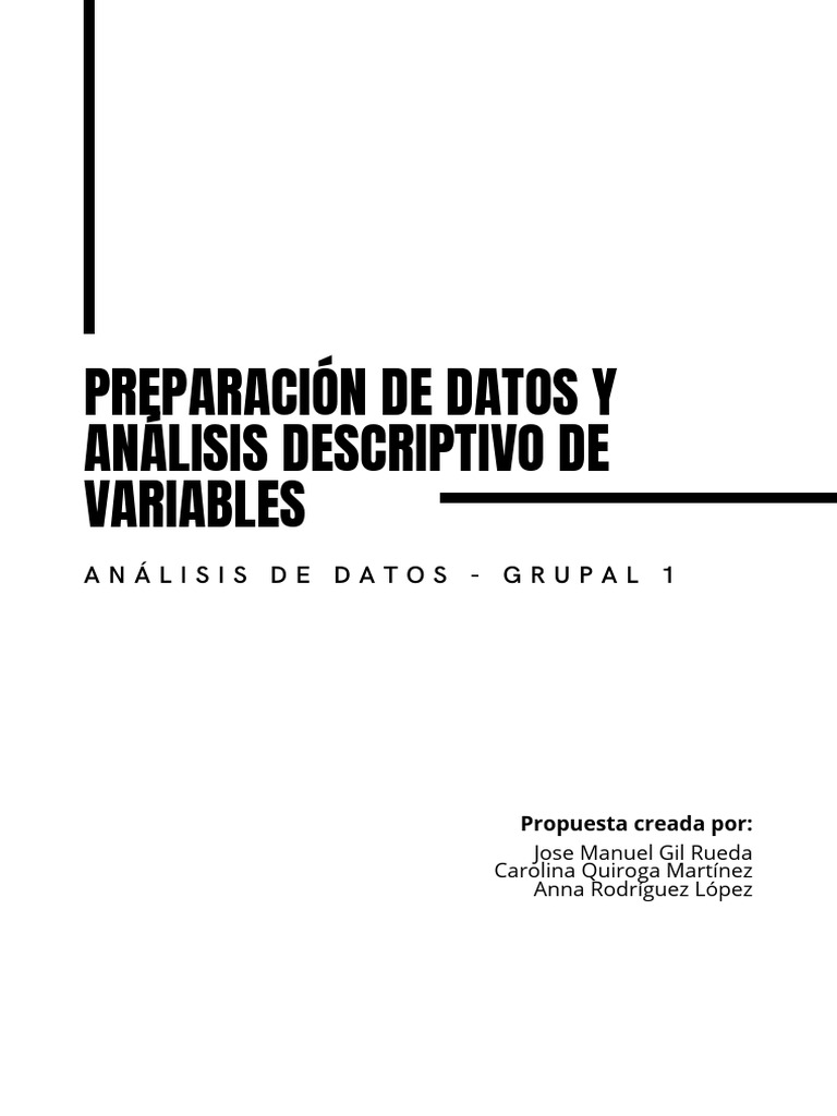 Tarea 1. Grupal | PDF | Estadísticas | Investigación cuantitativa