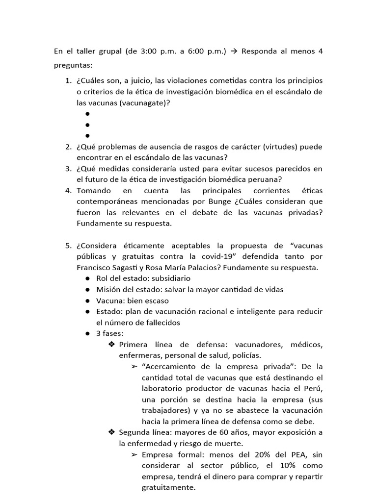 Caso de Discusión 4 - Preguntas | PDF | Relaciones personales, crianza ...