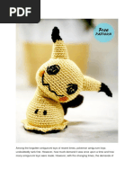 Etsyengchikorita Pumpicrochet | PDF | Crochet | Surgical Suture