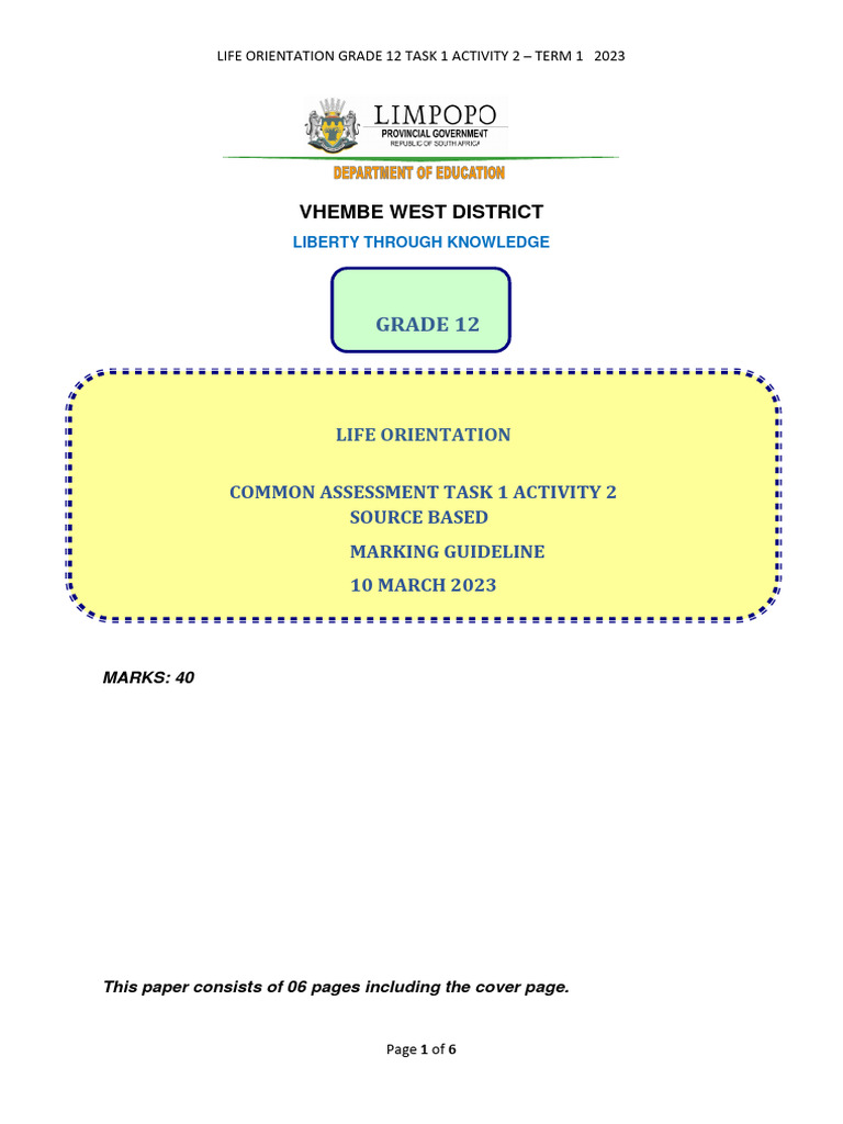Grade 12 Task 1 Activity 2 MG | PDF | Unemployment | Entrepreneurship