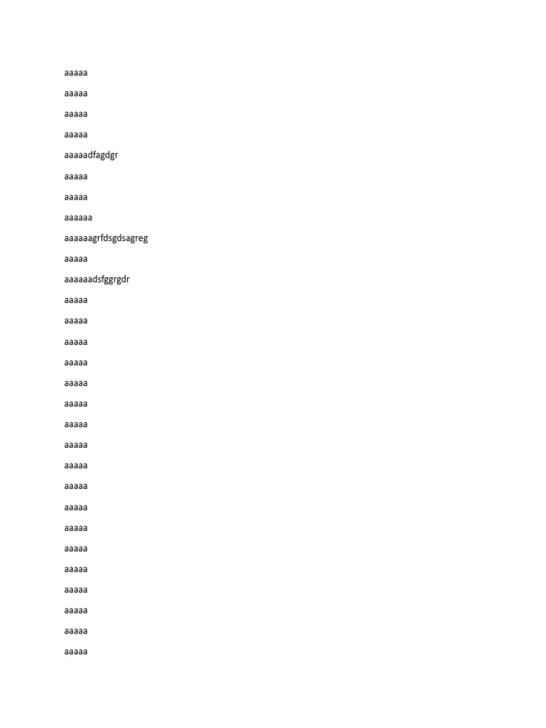 Unreadable Document Placeholder | PDF