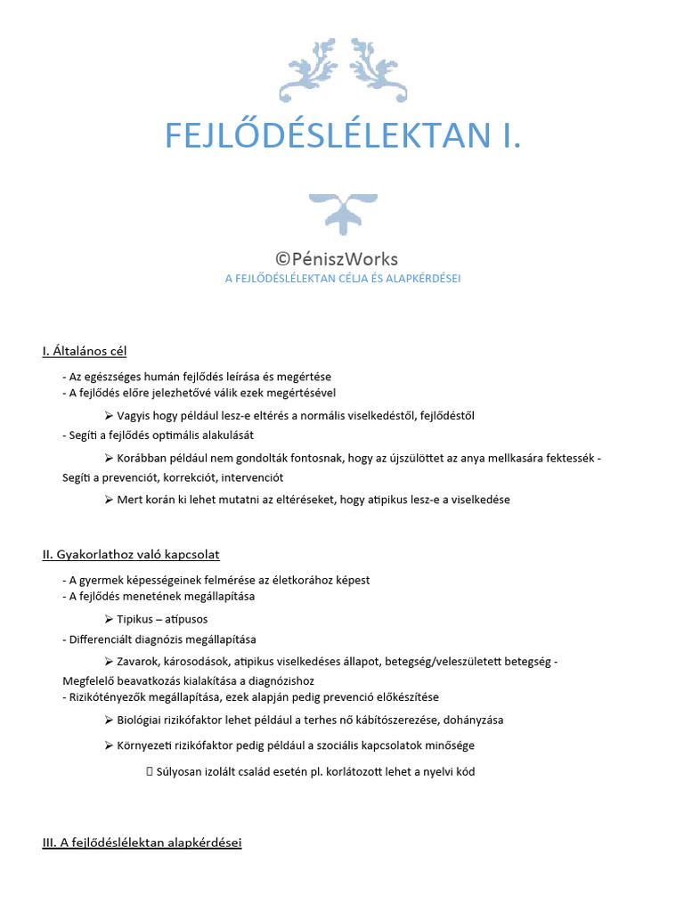 Órai Jegyzetek (És Diák Ugyebár) | PDF