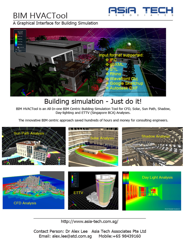 BIM HVACTool: All-in-One Building Simulation | PDF | Computational ...