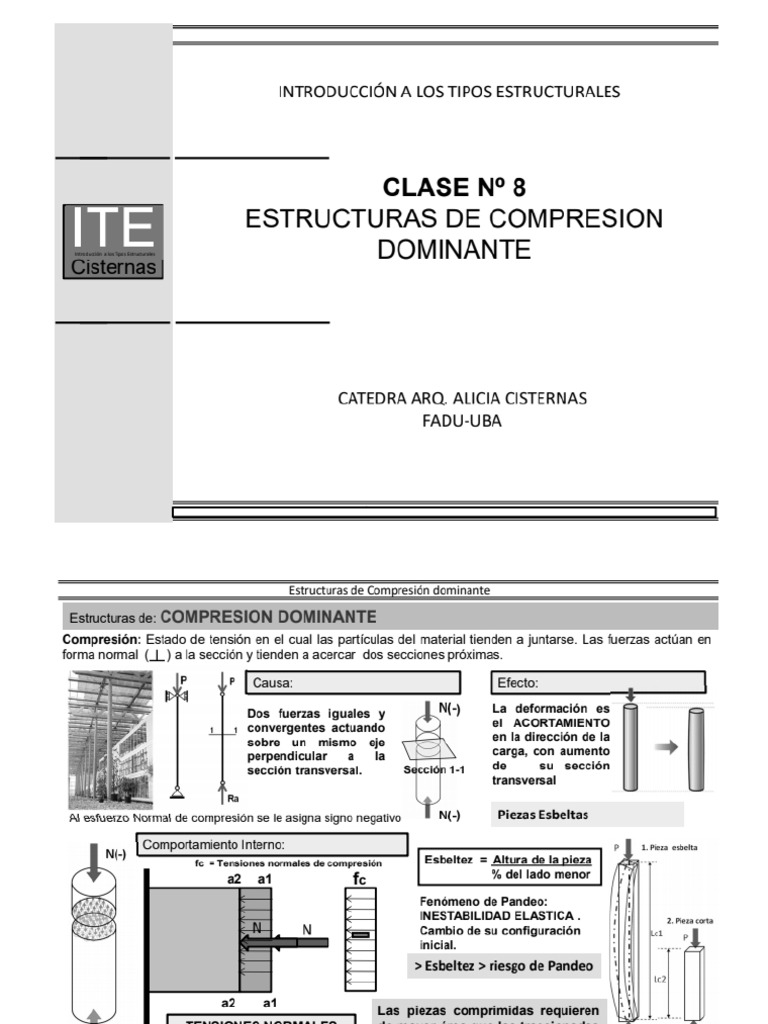 8-Estructuras de Compresion | PDF