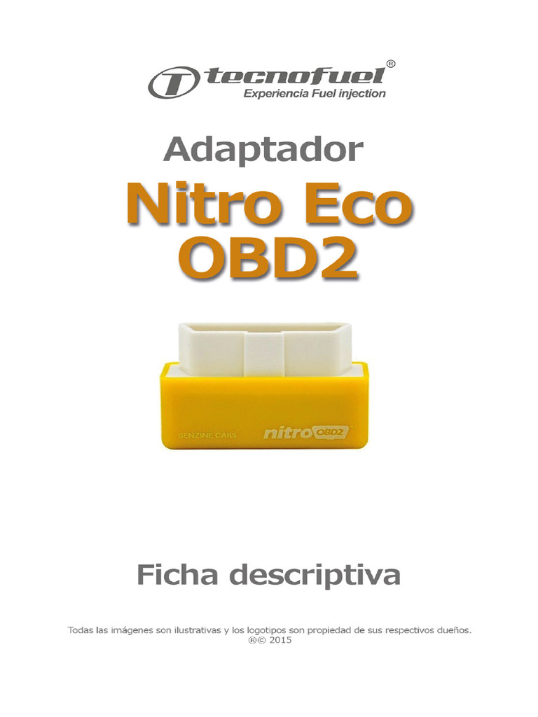 Ficha Tecnica Nitro Obd2 Apymsa | PDF | Vehículos | Bienes manufacturados