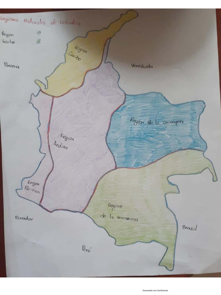 Mapa Regiones | PDF