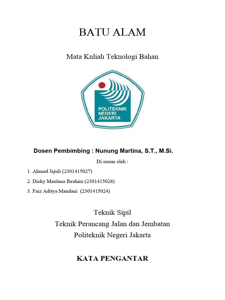 Batu Alam | PDF