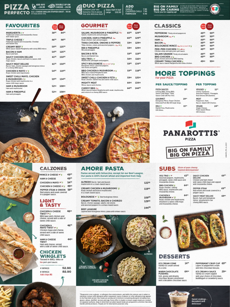 19194pe Panarottis Pizza -Express- Counter Menu Oct Std Fa Lr | PDF ...