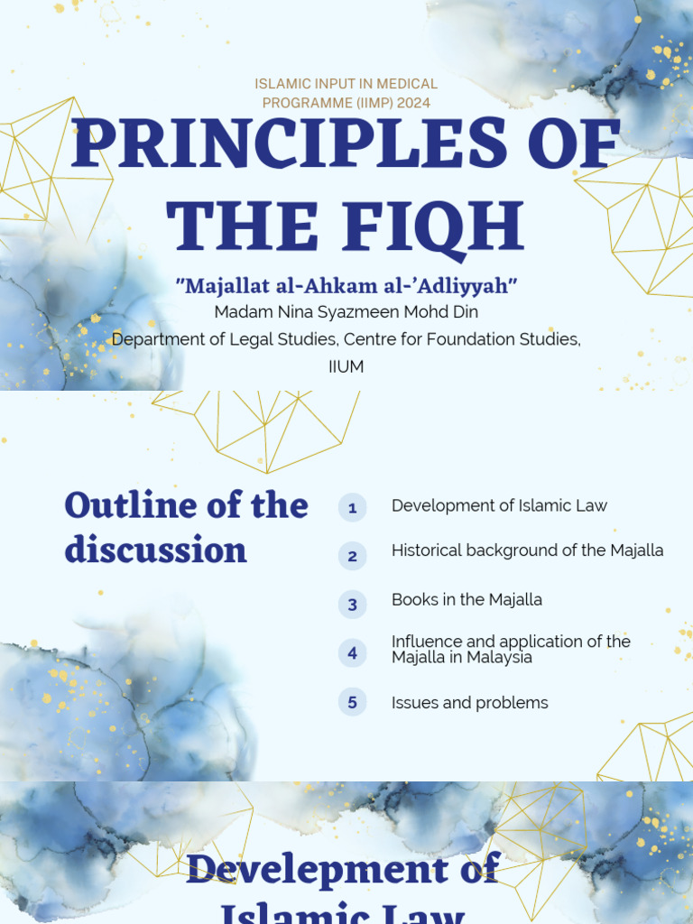 Principles of Fiqh | PDF | Sharia | Ottoman Empire